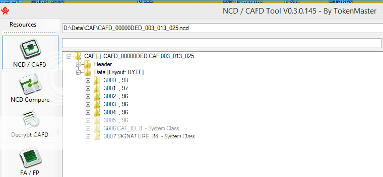 NCD / CAFD Tool v5.2 | Page 9 | BMW Forum - BimmerFest BMW Forums