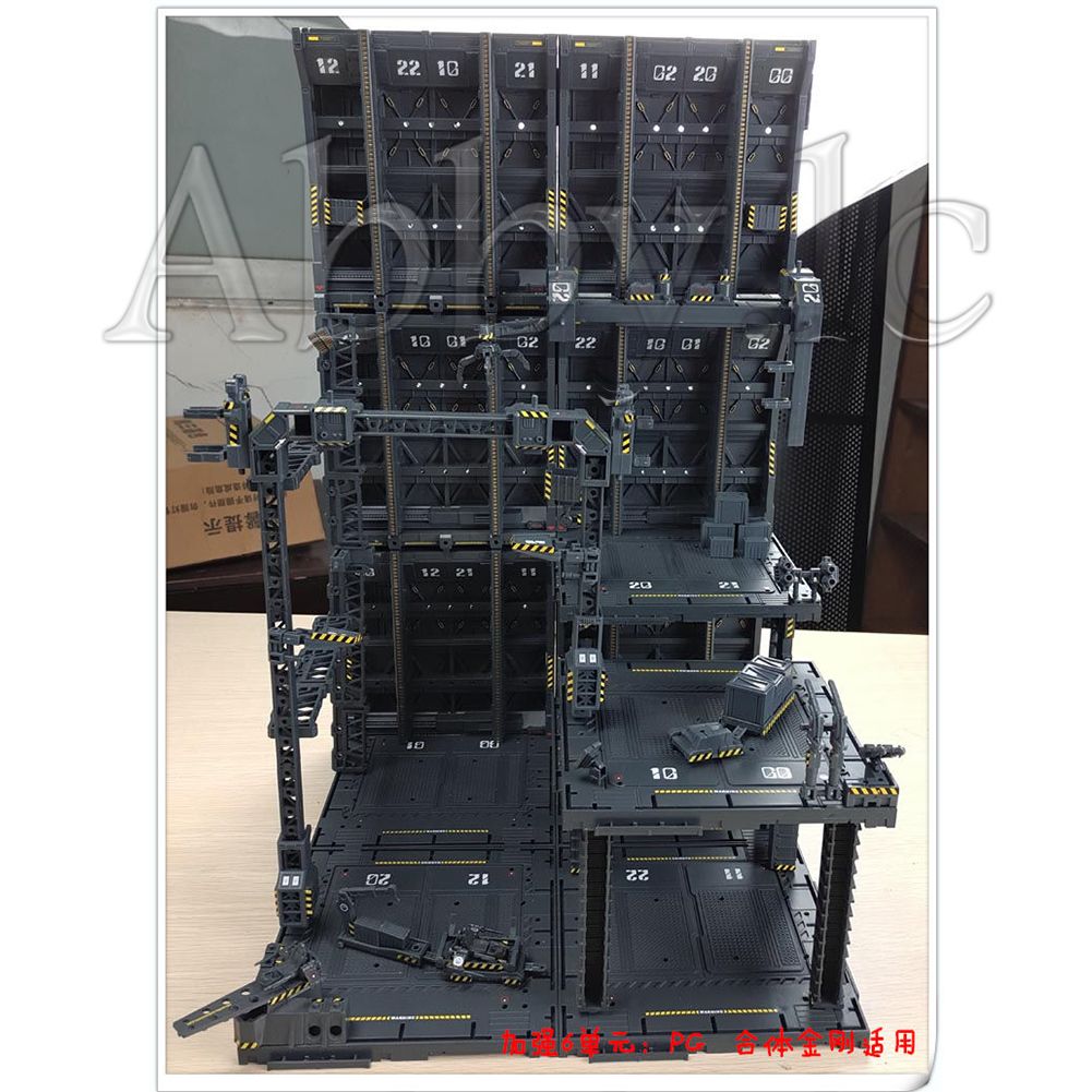 CG MECHANICAL CHAIN Machine Nest ACTION BASE Set for PG 1/60 Gundam ...