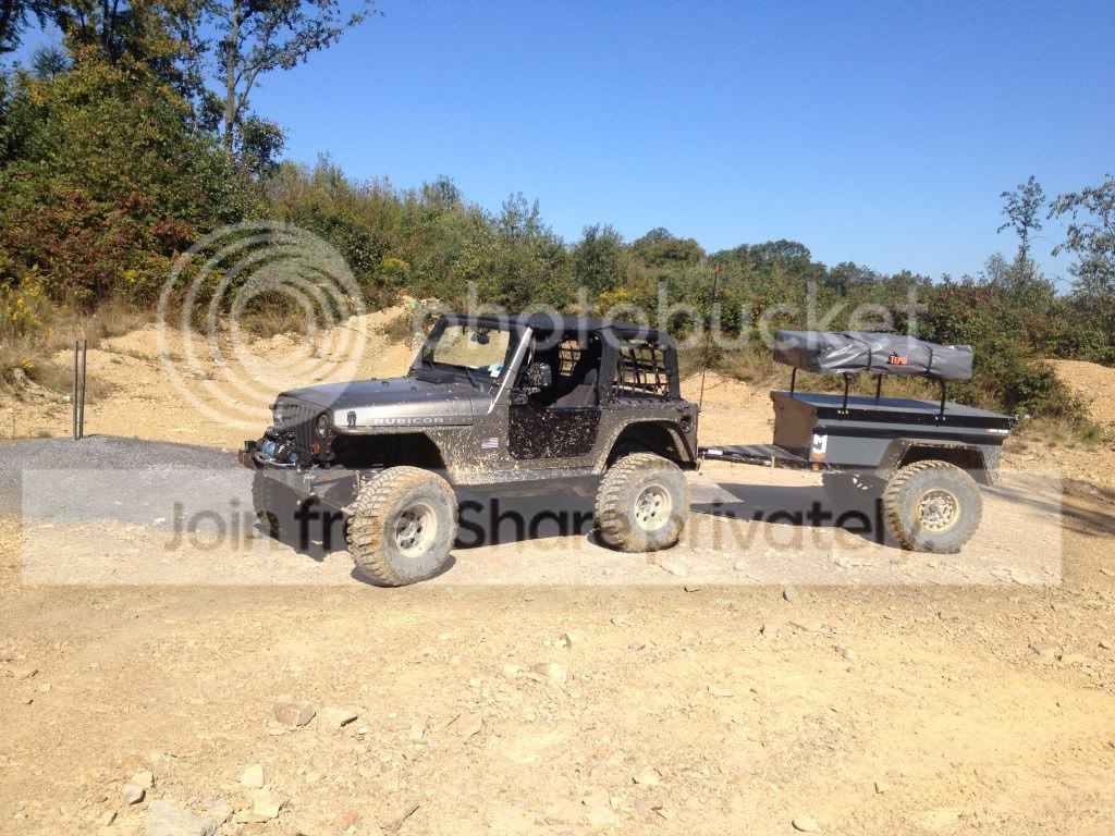 My new Manley ORV trailer. | Rubicon Owners Forum